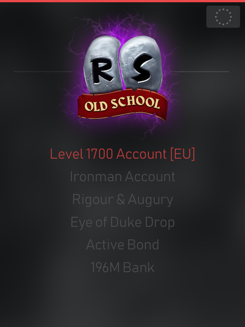 Buy OSRS Accounts | OSRS Accounts For Sale - ACCOUNTSHARK