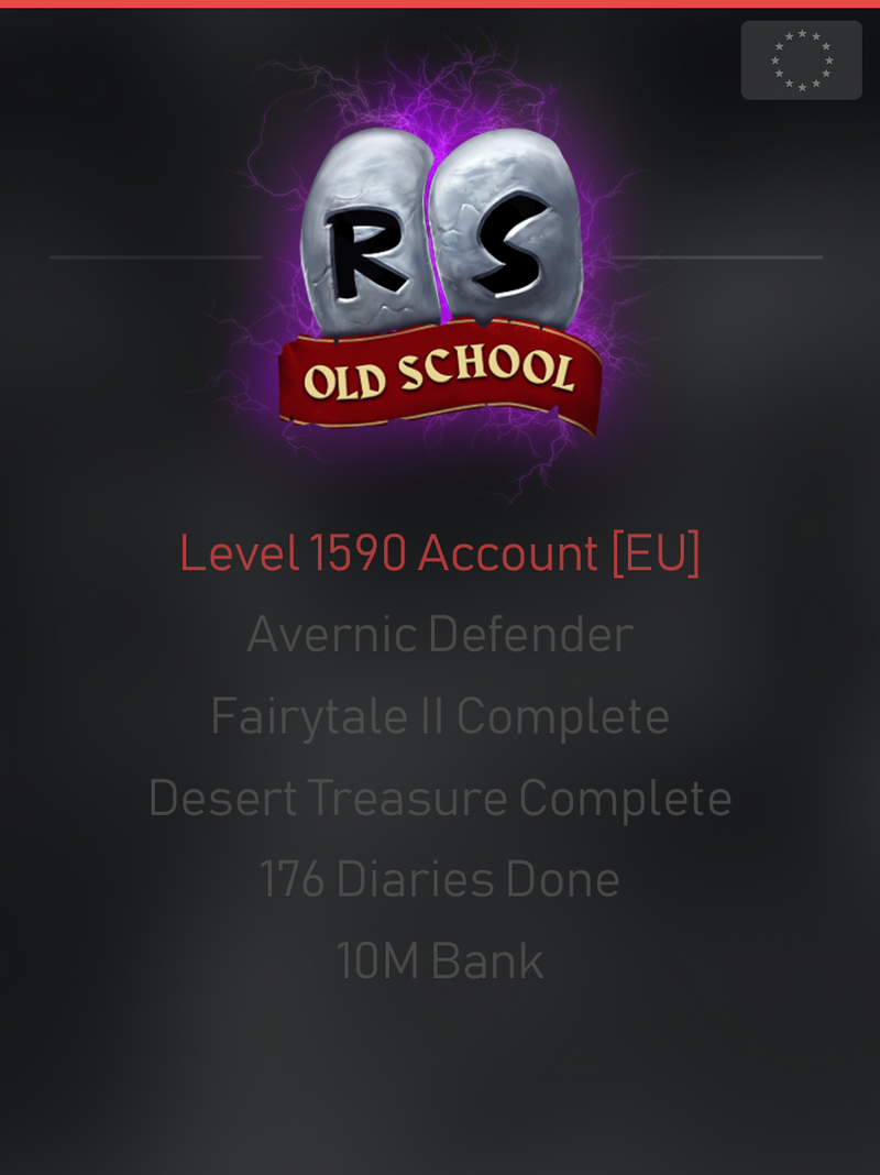 Buy OSRS Accounts | OSRS Accounts For Sale - ACCOUNTSHARK