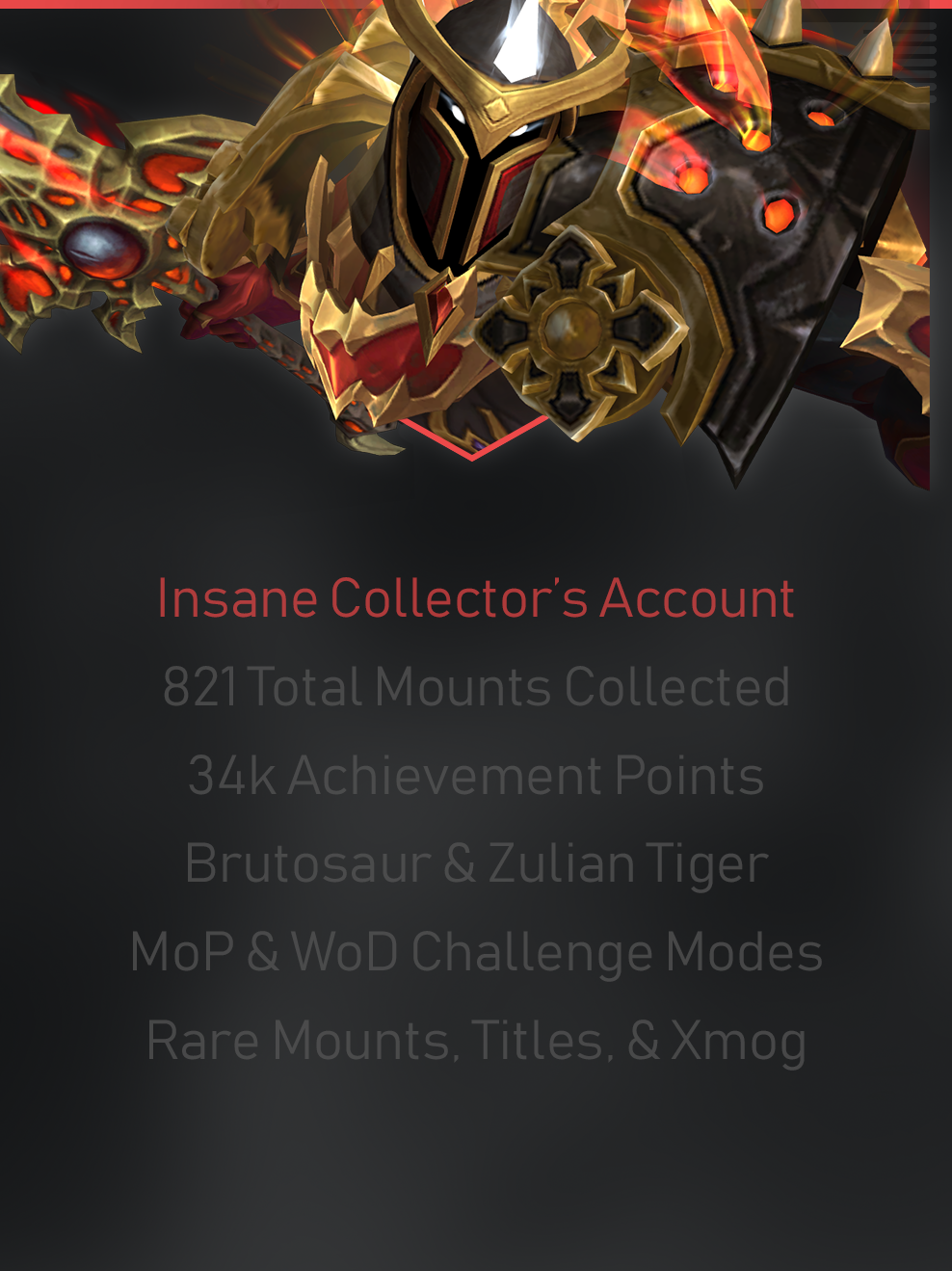 Buy WoW Accounts | World of Warcraft Accounts For Sale - ACCOUNTSHARK