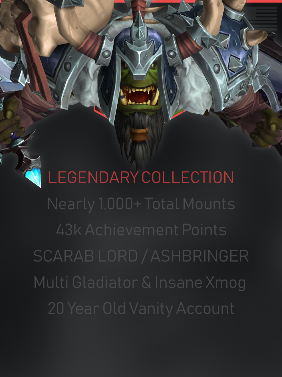 Buy WoW Accounts | World of Warcraft Accounts For Sale - ACCOUNTSHARK