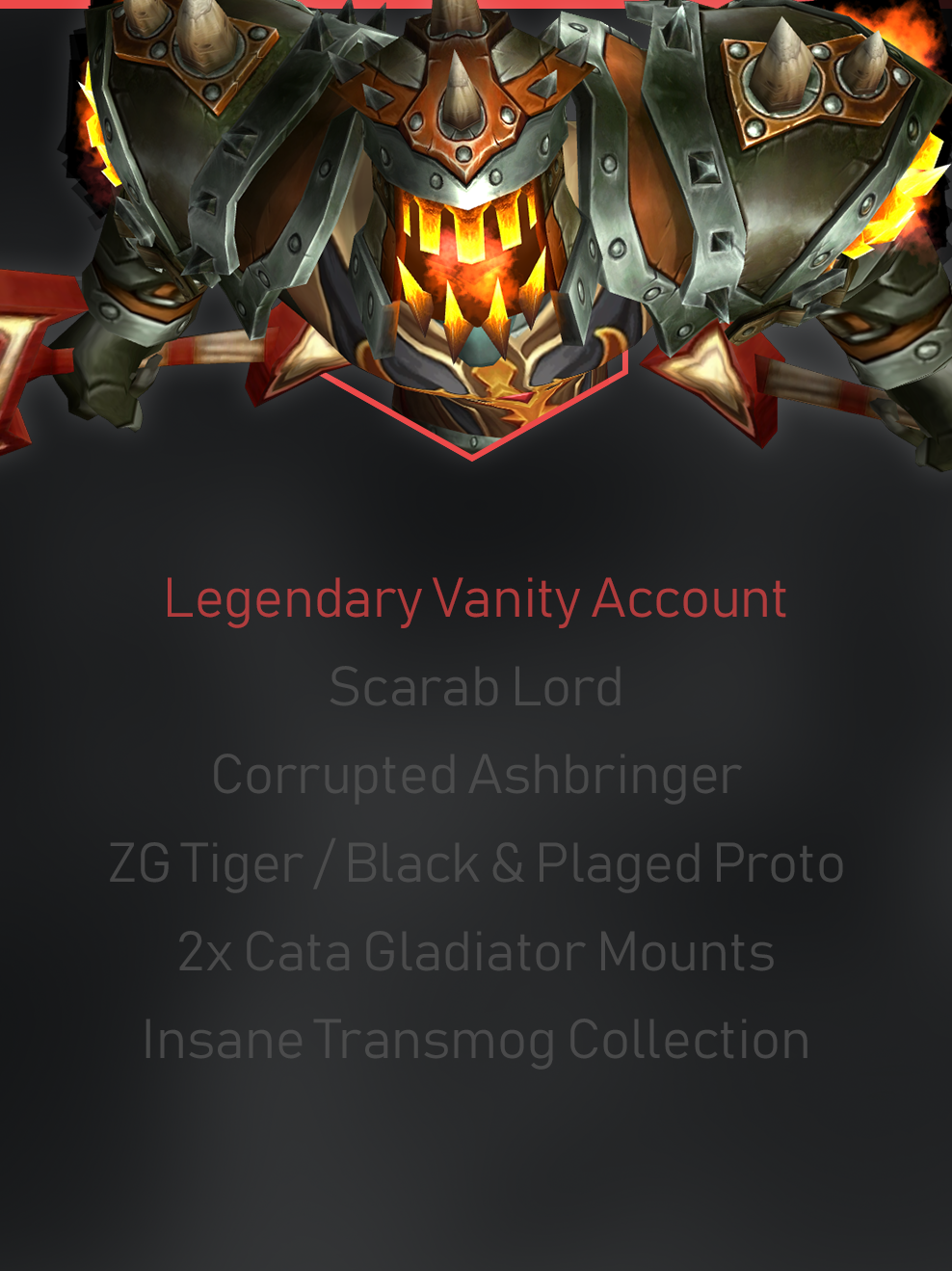 Buy WoW Accounts | World of Warcraft Accounts For Sale - ACCOUNTSHARK