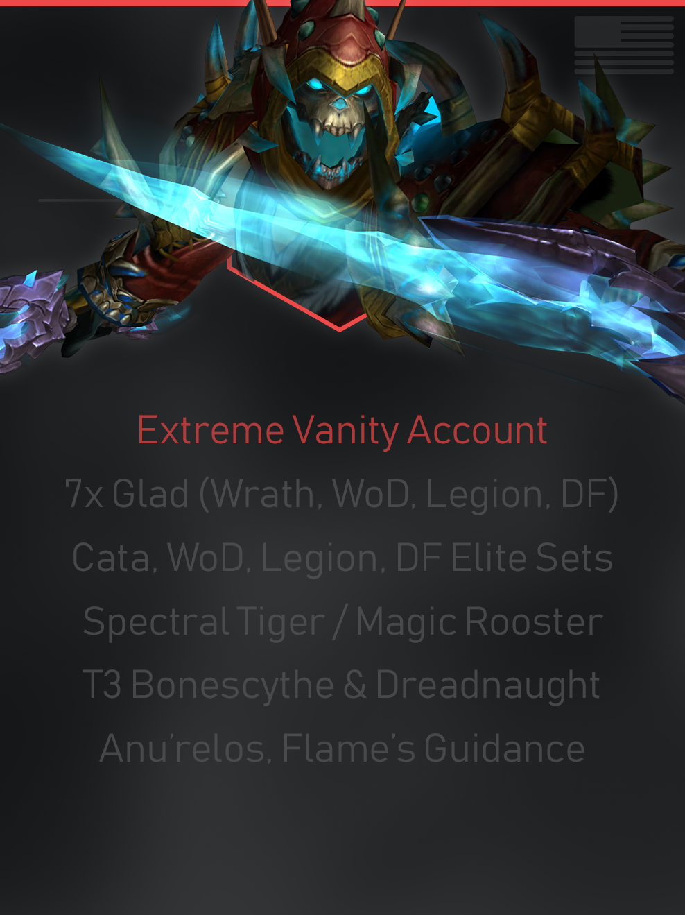 Buy WoW Accounts | World of Warcraft Accounts For Sale – ACCOUNTSHARK