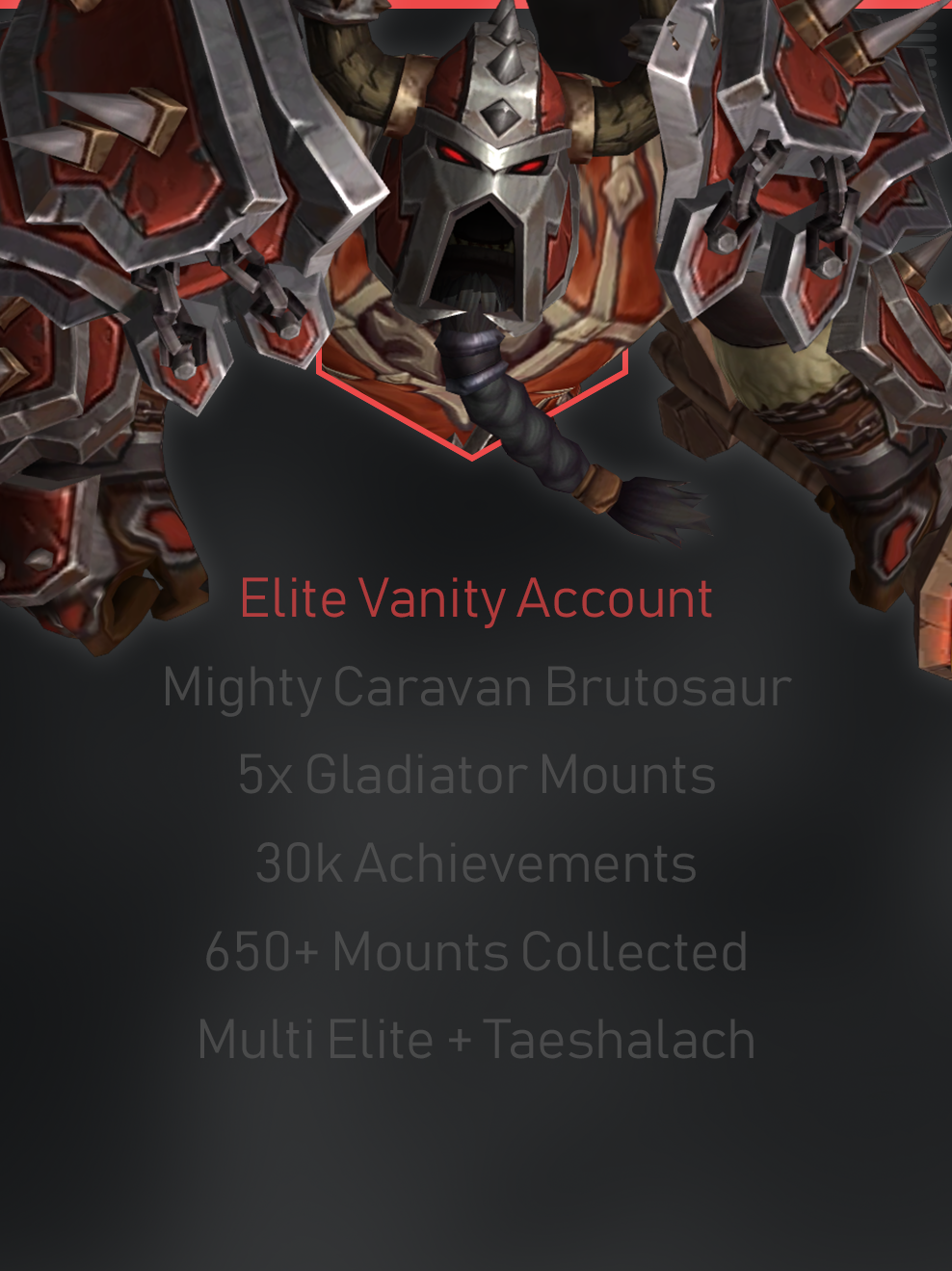 Buy WoW Accounts | World of Warcraft Accounts For Sale - ACCOUNTSHARK