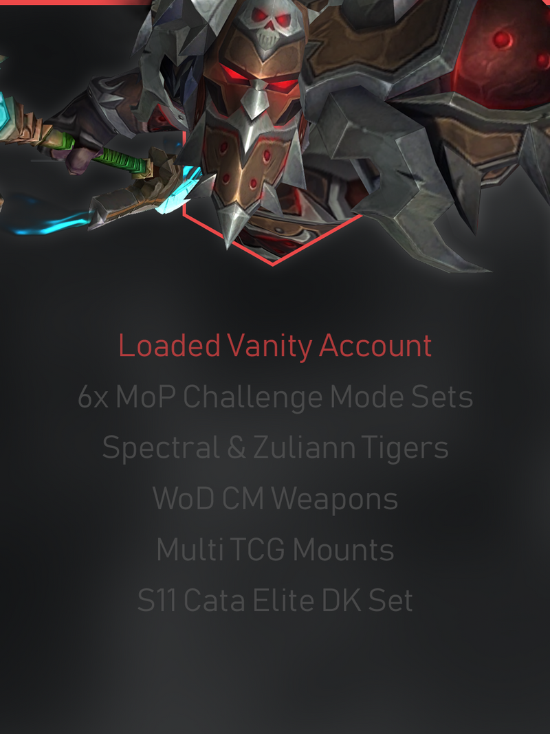 Buy WoW Accounts | World of Warcraft Accounts For Sale - ACCOUNTSHARK