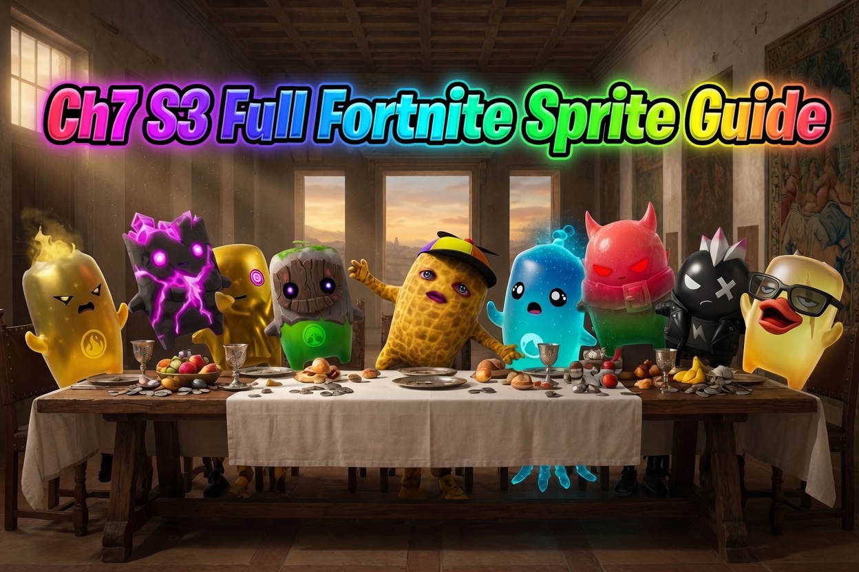 Fortnite Chapter 7 Season 3 Sprites: Every Sprite, Ability, and Drop Rate